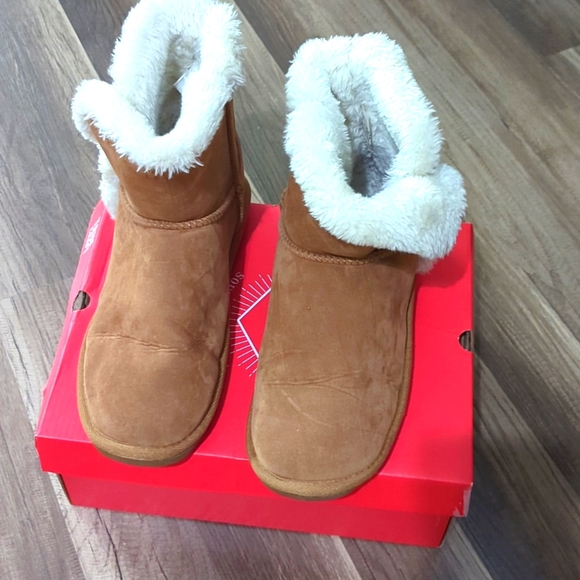 True Craft | Shoes | Womens Chestnut Fur Boots | Poshmark